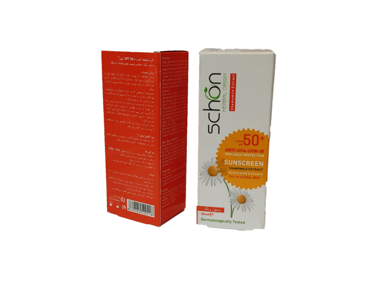 کرم ضدافتاب بدون رنگ شون schon - بیوتی نانی
